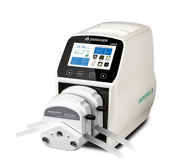 LAB V6 Peristaltik Pompa - Flow Rate Peristaltik Pompalar